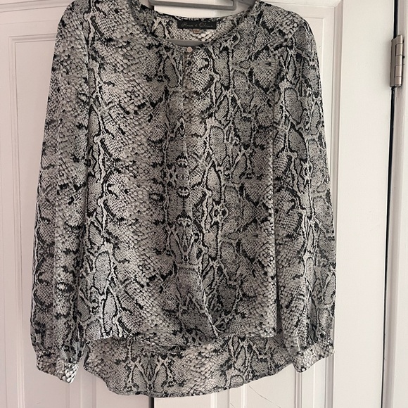 Tops | Womens Snake Print Top | Poshmark